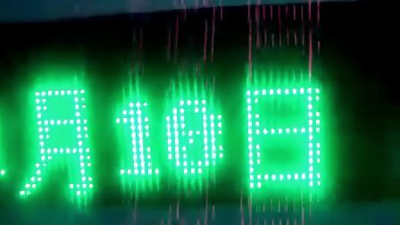 LED256256单张模组效果