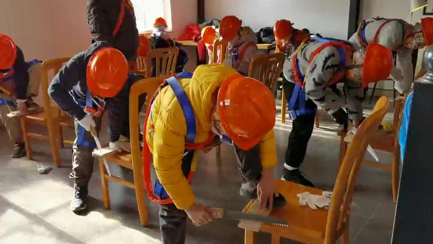 树屋搭建营——学习使用手锯