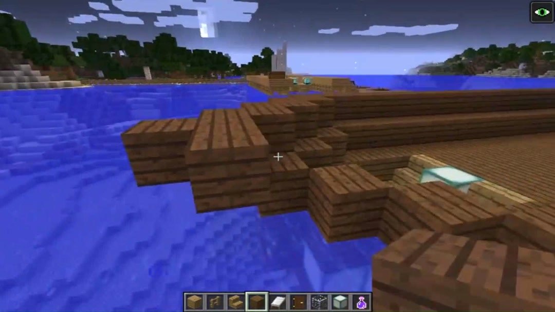 我的世界:为了让大船看上去更好看,我们给它加高加宽