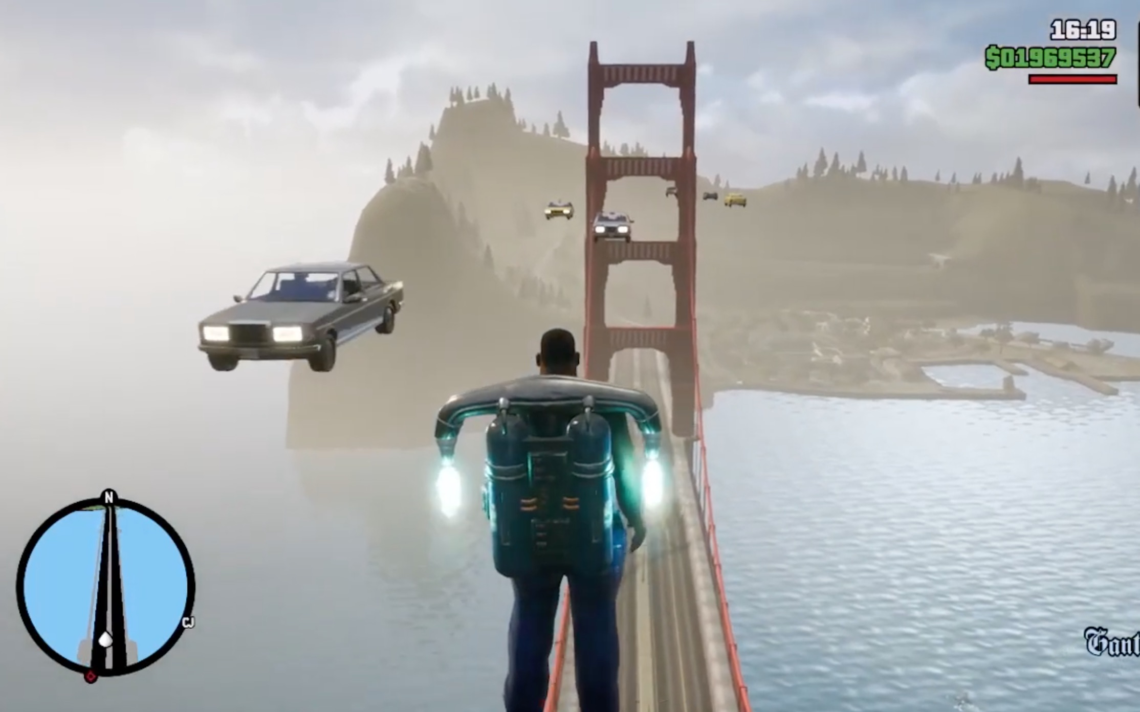 圣安地列斯:最终版 金门大桥Bug