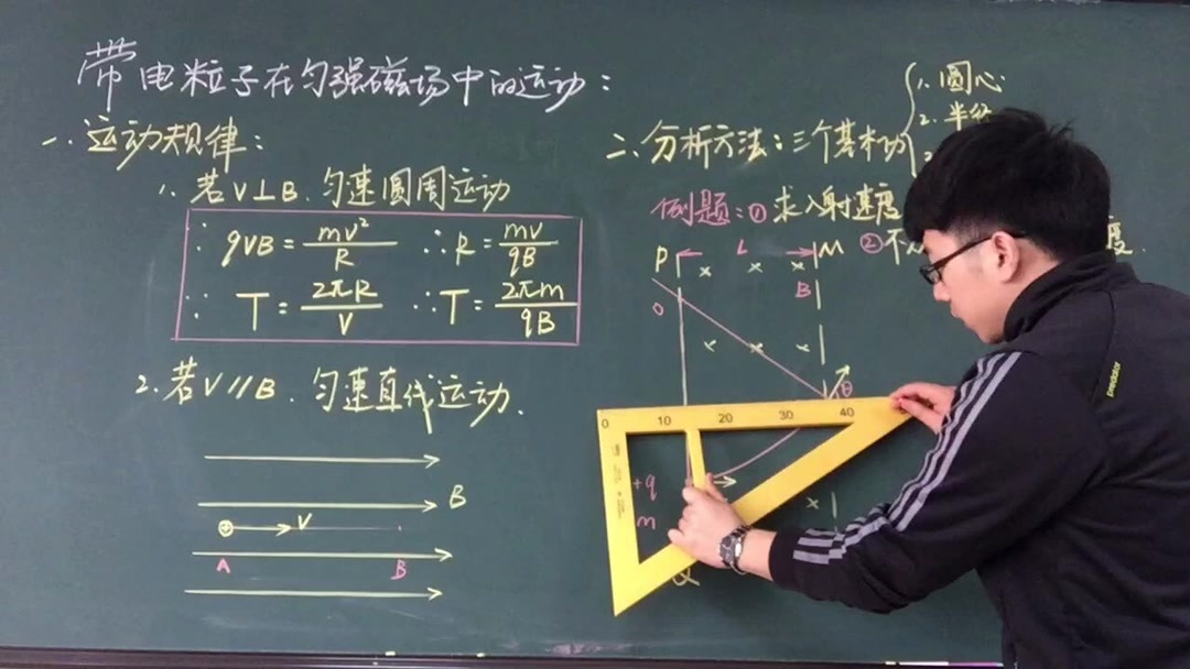 微关物理——4带电粒子在匀强磁场中的运动