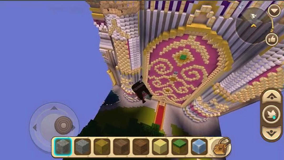 迷你世界伙伴带我参观大宫殿