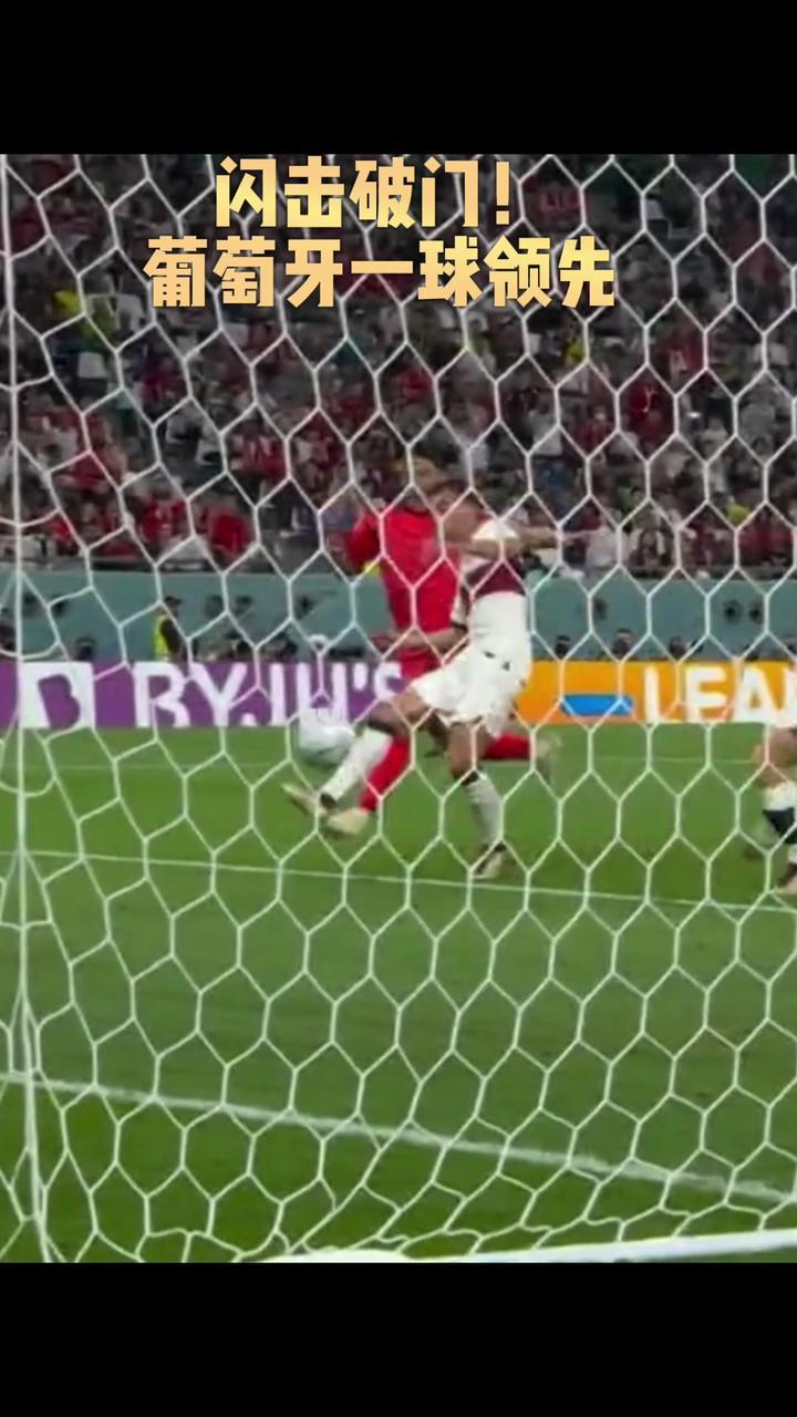 ...5分钟,葡萄牙取得进球领先韩国。#2022世界杯 #葡萄牙vs韩国 #c罗