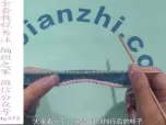 最简易针织围巾教程视频教程a编织教程(5)a怎样手工编织围巾
