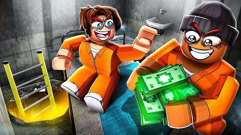 Roblox越狱逃生模拟器:欢乐越狱大冒险!沉浸式跑酷!小格解说