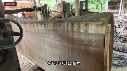 花2千赌一根黑檀木,买回家切割后欣喜若狂,成品价格翻了100倍