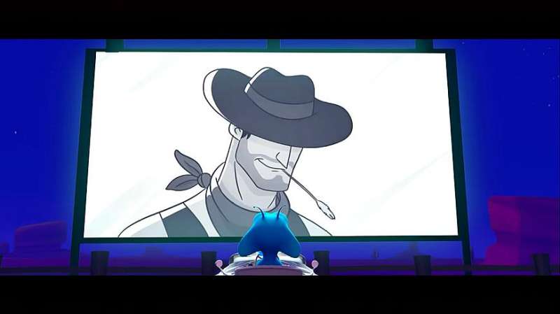 动画短片《霍华德汽车影院》,这里的电影禁止外星人观看?