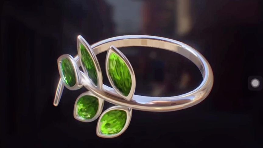 #3d建模 #三维建模 #珠宝设计 #灵魂画手