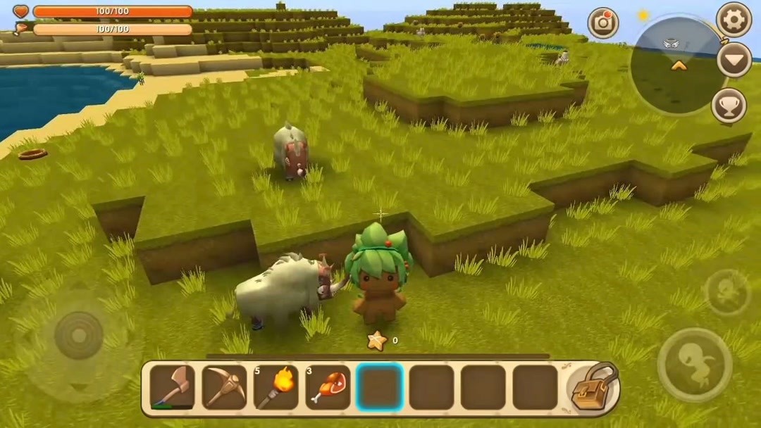 迷你世界:这只狗对我的术有兴趣?难道里面有什么宝贝!