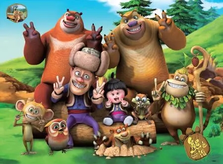 动画嘉年华2022至然之夏,一起来看熊出没第二期