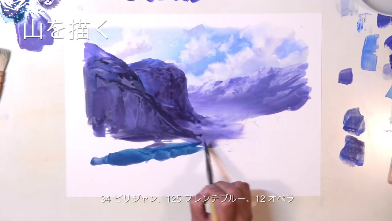 【水彩?水粉?】雪溪 到底是纸好还是颜料好?到底是水彩还是水粉?您...