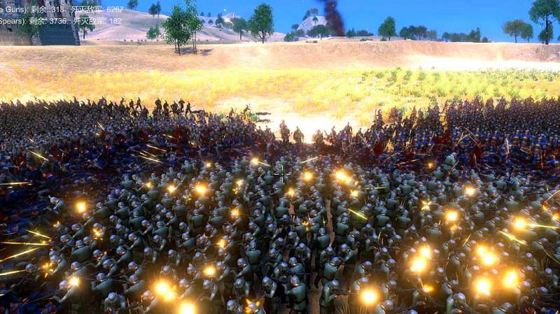 史诗战争模拟器:1万中国古代大军,大战500德国现代士兵,能赢吗
