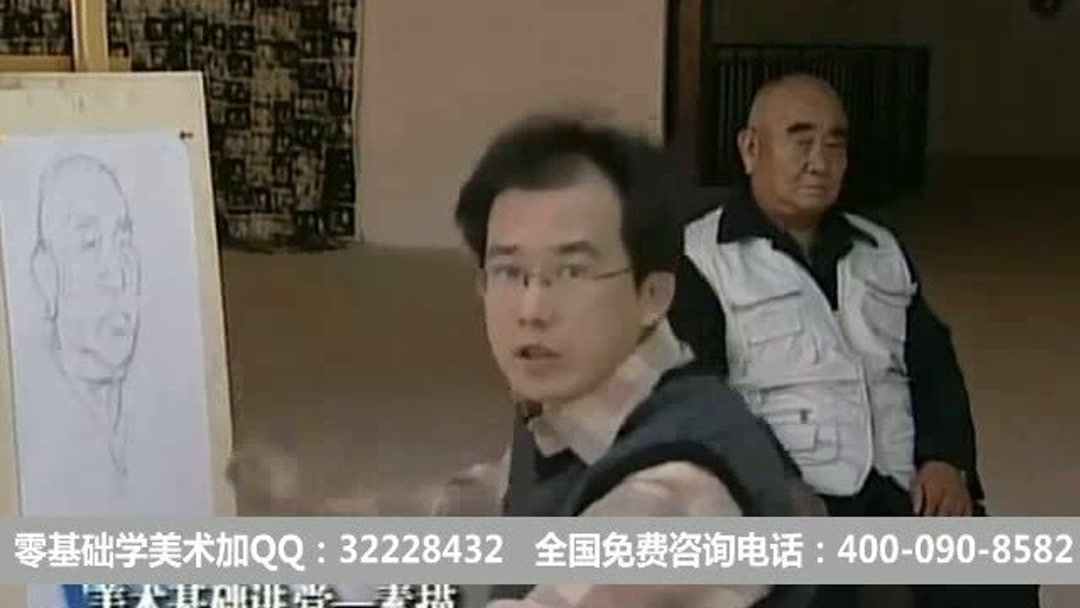 零基础美术视频教程_铅笔画花_diy数字油画