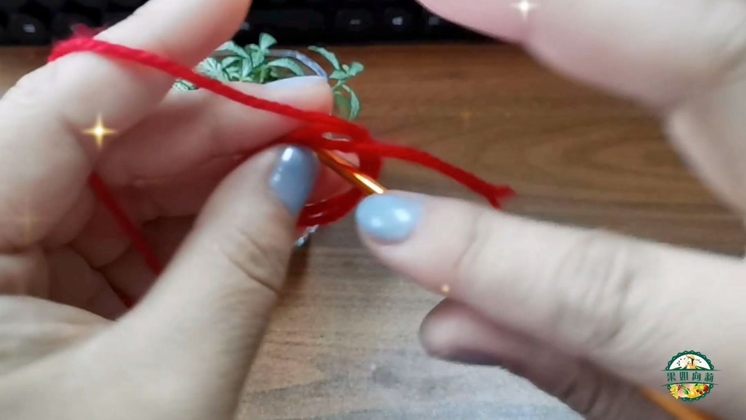 针织达人教你简单的手工钥匙扣,学不会不要紧,手把手教你!