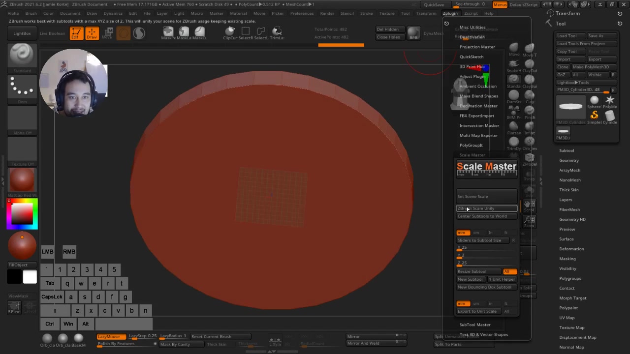 【zbrush】数字雕刻3D模型技术技能教程