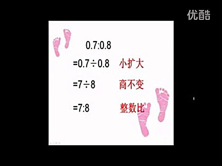 小学数学六年级微课《比的化简》松坪学校【王宁】(深圳市网络课堂...