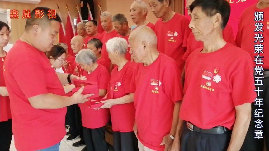 阜东红 格桑开———阜东村党总支庆祝建党百年党员大会