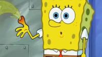 海绵宝宝的手受伤了, 看着真疼!