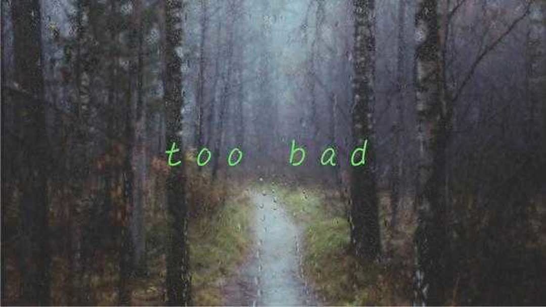 人生里总有些最淡最轻的,最难放下《too bad》