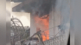 【山西】惊魂!一菜市场突发天然气爆炸 附玻璃都被震碎