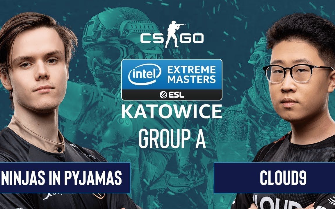 ...IEM卡托维兹2020 Cloud9 vs. Ninjas in Pyjamas BO3英文回放|CS:GO