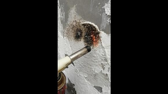 膨胀型钢结构防火涂料,研究配方实验中。