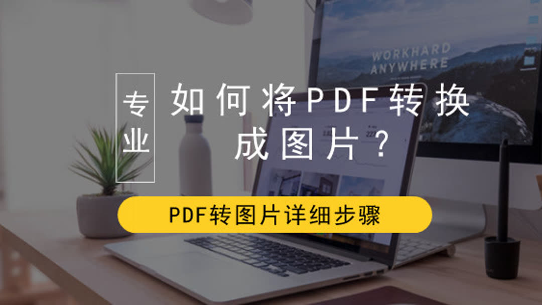 如何将PDF转换成图片?PDF转图片详细步骤