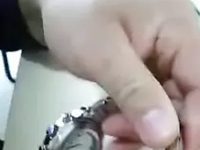 钢带6针手表展示