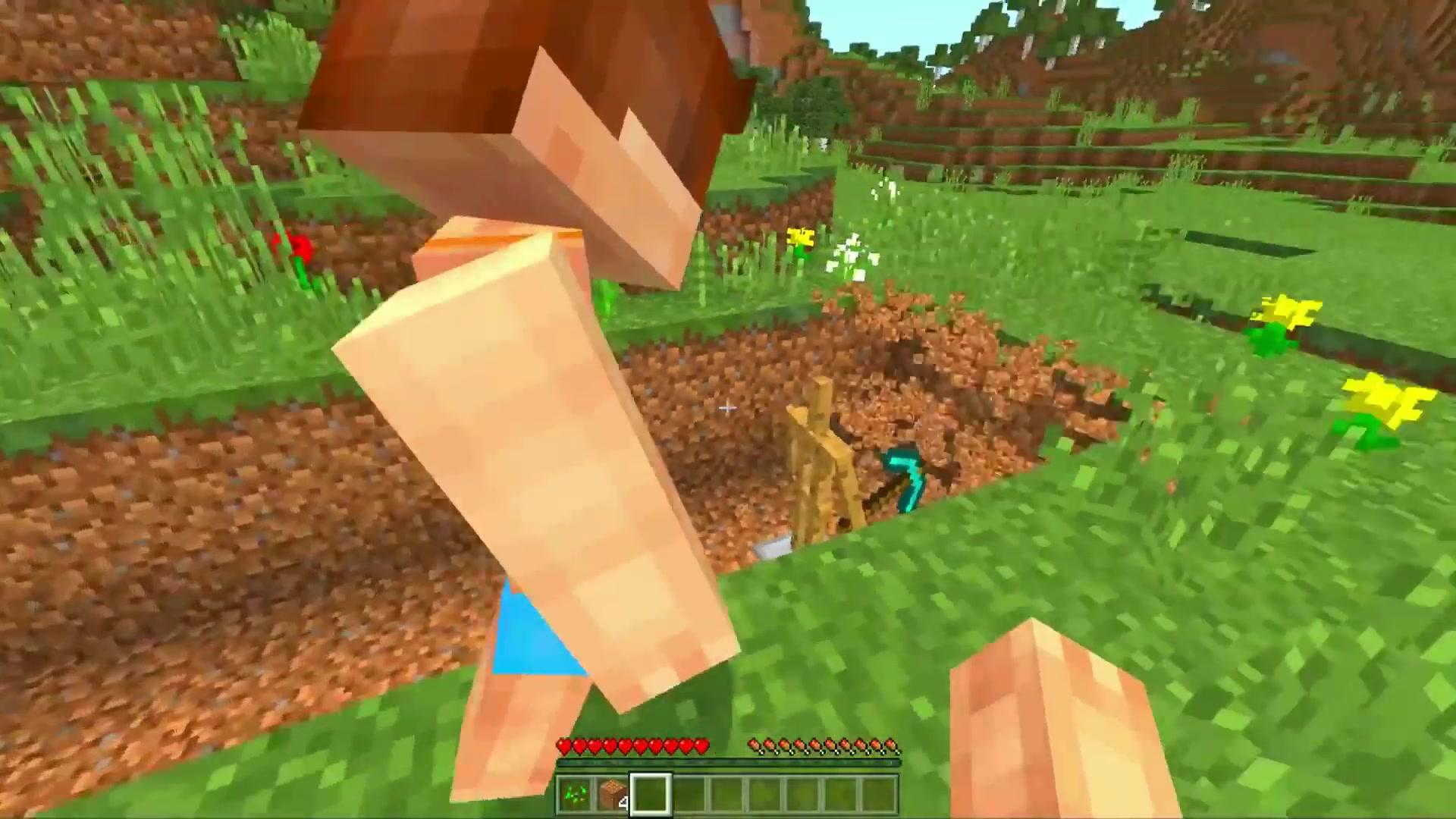 我的世界 全自动挖矿机器人,连黑曜石都挖