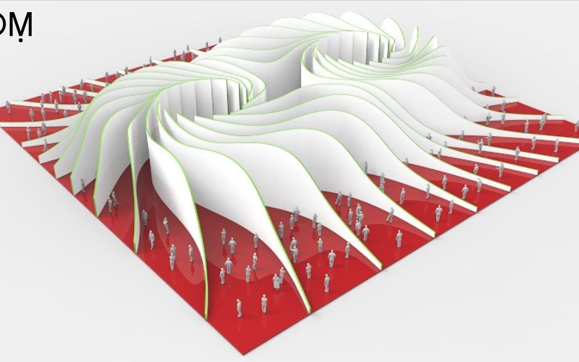 参数化建模教程 grasshopper tutorial (merge fields)