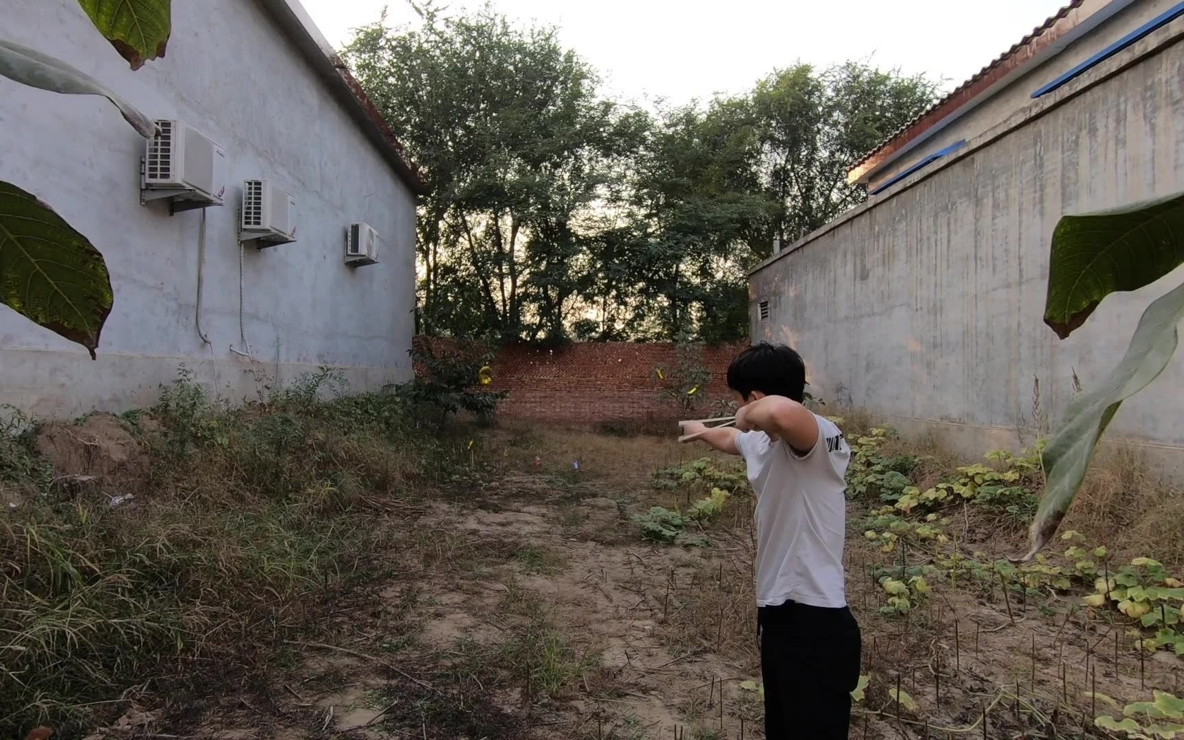 日常练习打弹弓