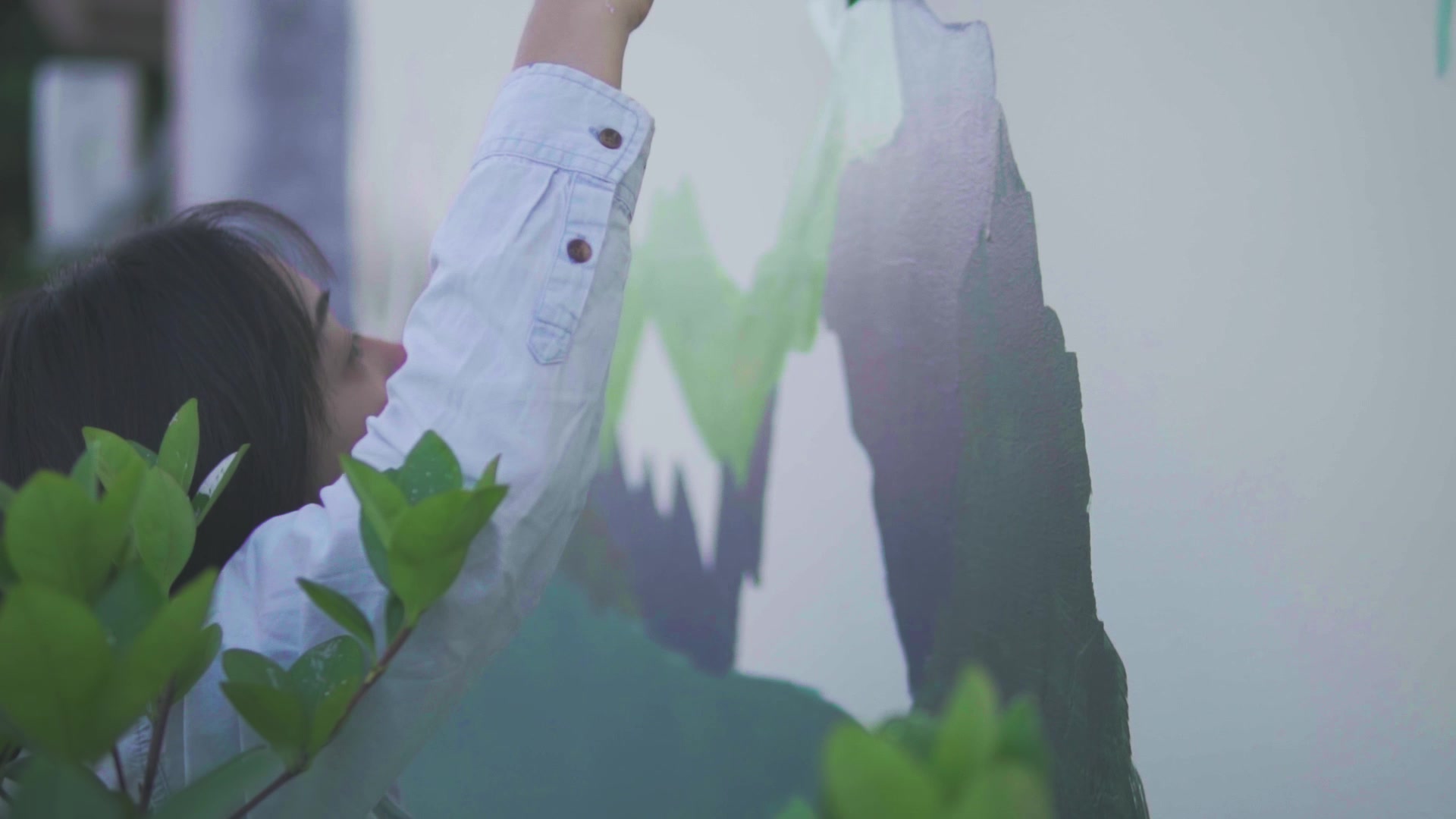 美丽乡村墙画—你阿叔阿婆都话画得猴!