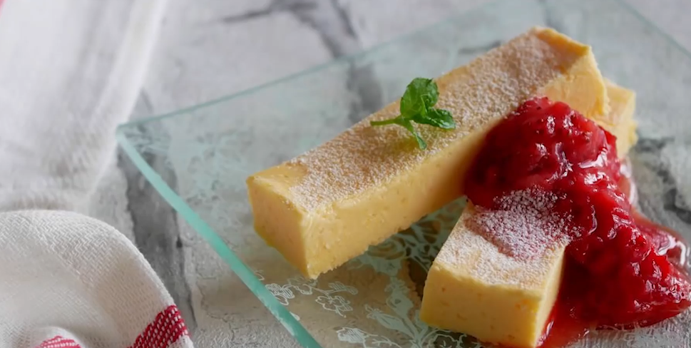 3分钟做简易美味的甜点,用微波炉做芝士蛋糕