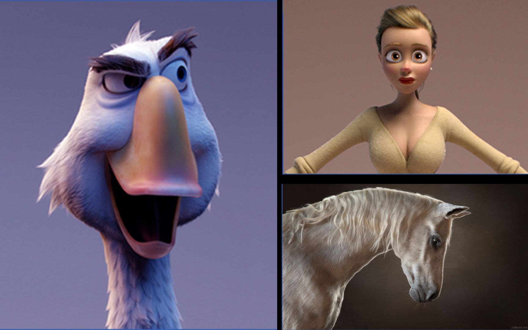 【Maya】超详细的卡通人物角色建模、模型+UV+材质贴图