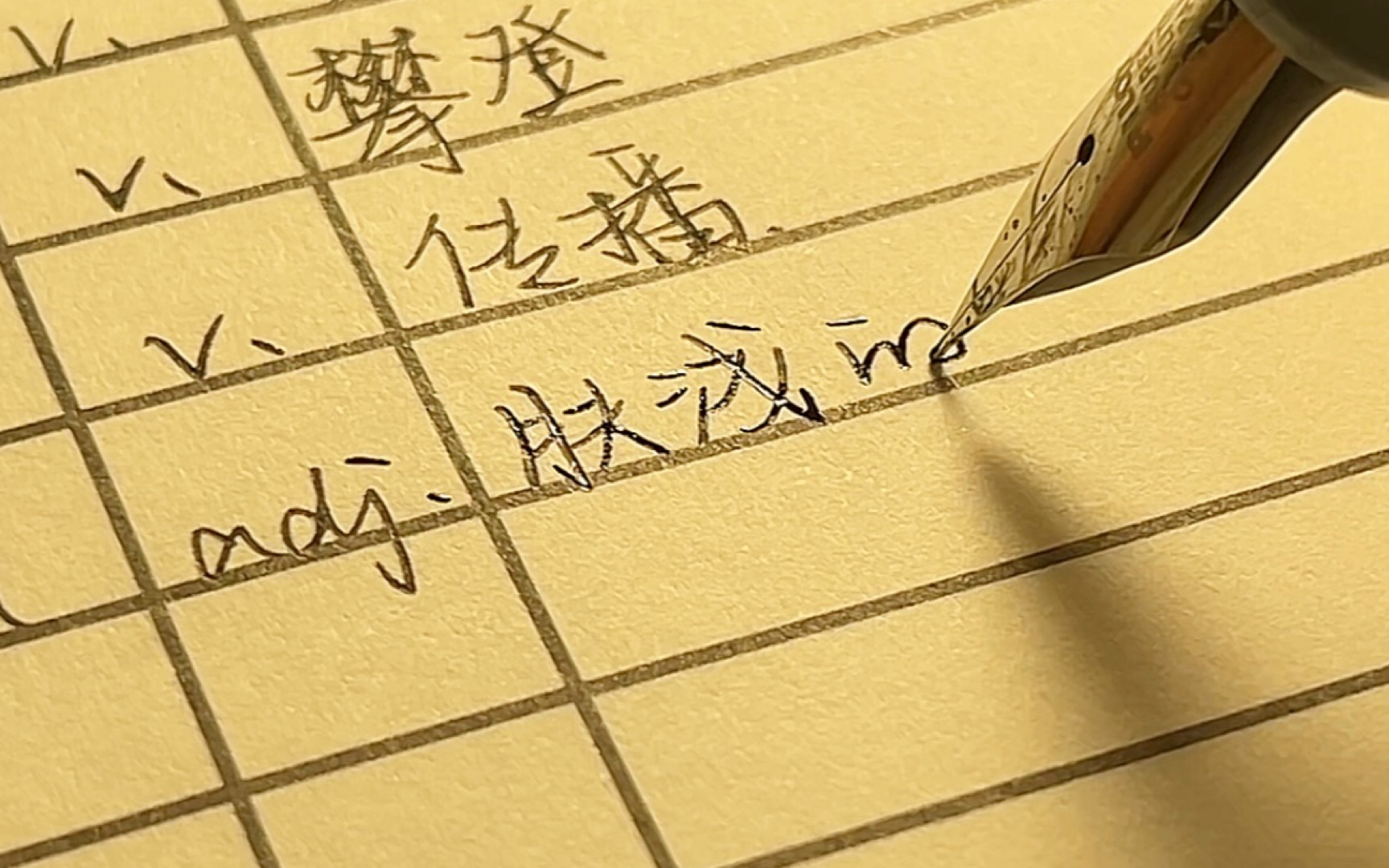 久违的钢笔回来啦|笔触音|手写声控