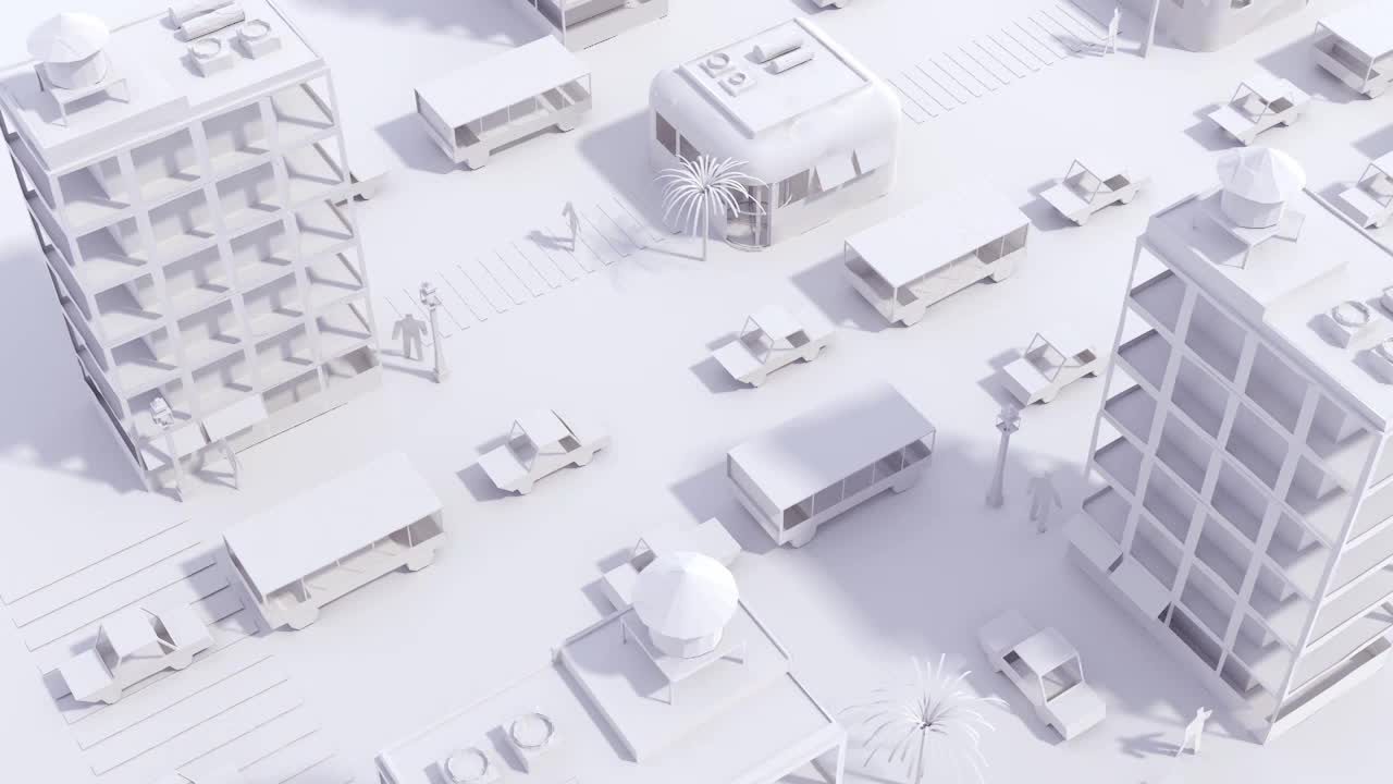 C4D纸张模型场景模仿