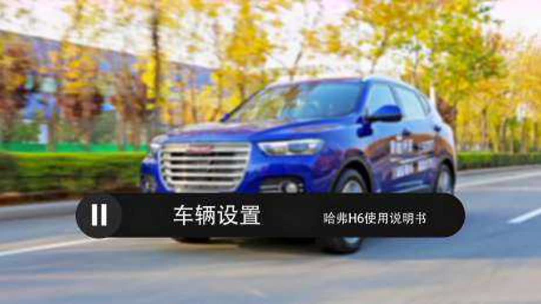 哈弗H6车辆设置使用说明书视频版