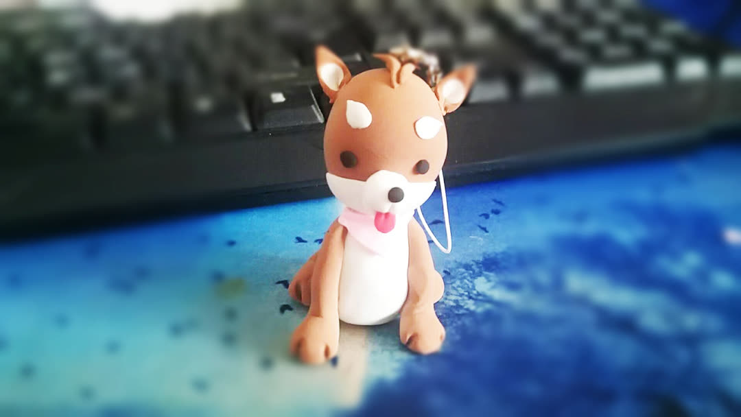 这下有得浪了,轻粘土手工挂饰,嘿小东西真可爱