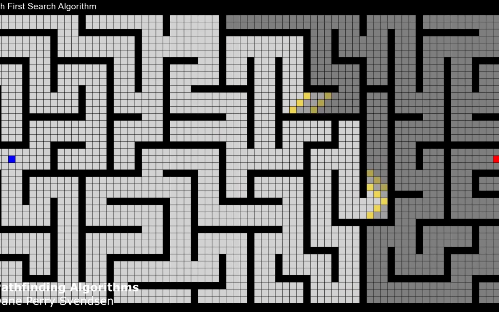 寻路算法动画演示
