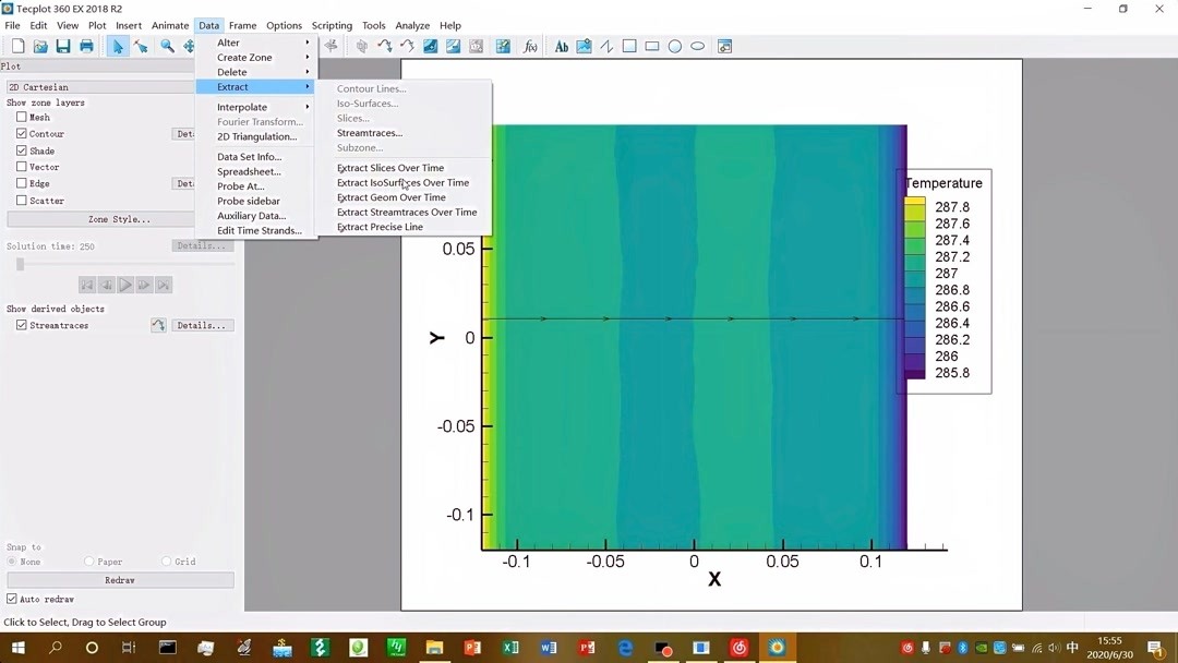 Tecplot,二维图形出数据比较图