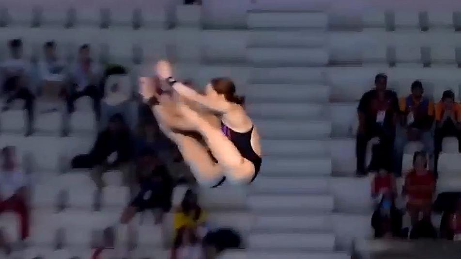 厉害了,中国跳水队奇葩动作,姿势独特入水依旧漂亮!