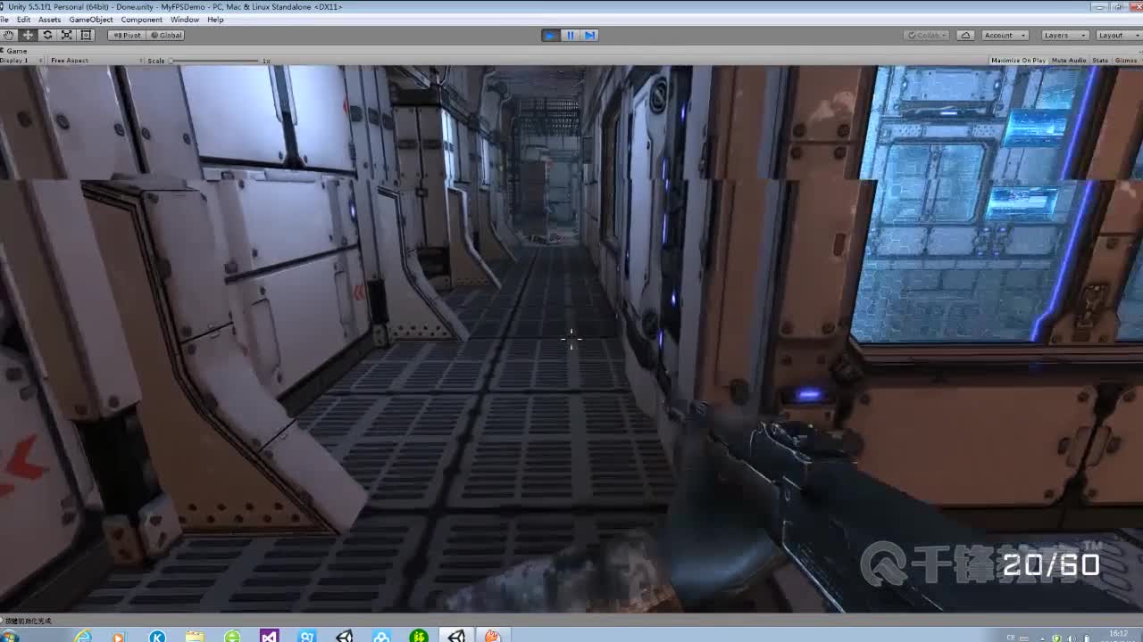 千锋Unity3d实战视频教程:001_项目简介