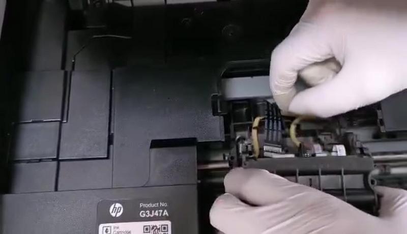 惠普 6100_6600_67007110_7610打印机932打印头拆装视频.mp4