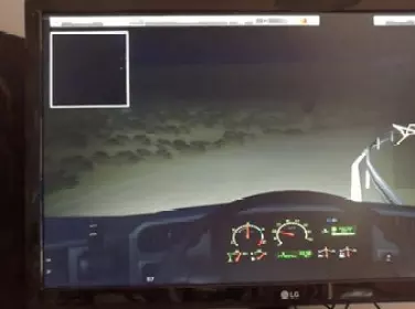 英国卡车模拟,运水泥,香草山