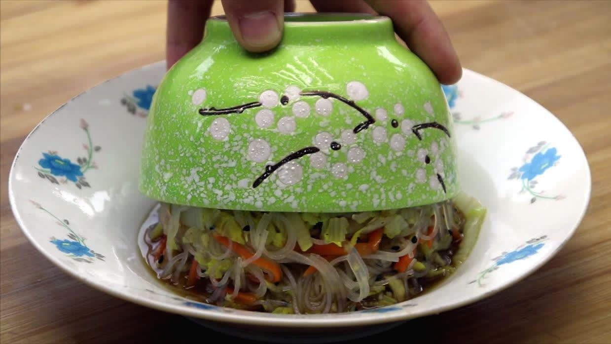 娃娃菜秘制吃法,不炒不炖,不用一滴油,大碗一扣