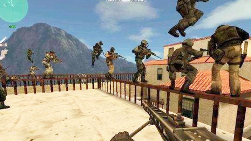 CSOL生化模式,还是CS的僵尸吓人,躲到那里都是输!