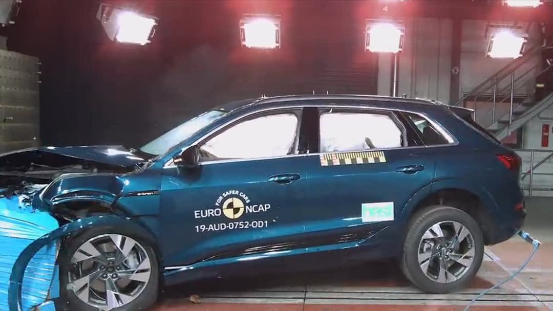 奥迪这款车见过吗?碰撞测试先看看安不安全