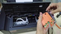 佳能打印机IX6780 连供墨盒安装方法