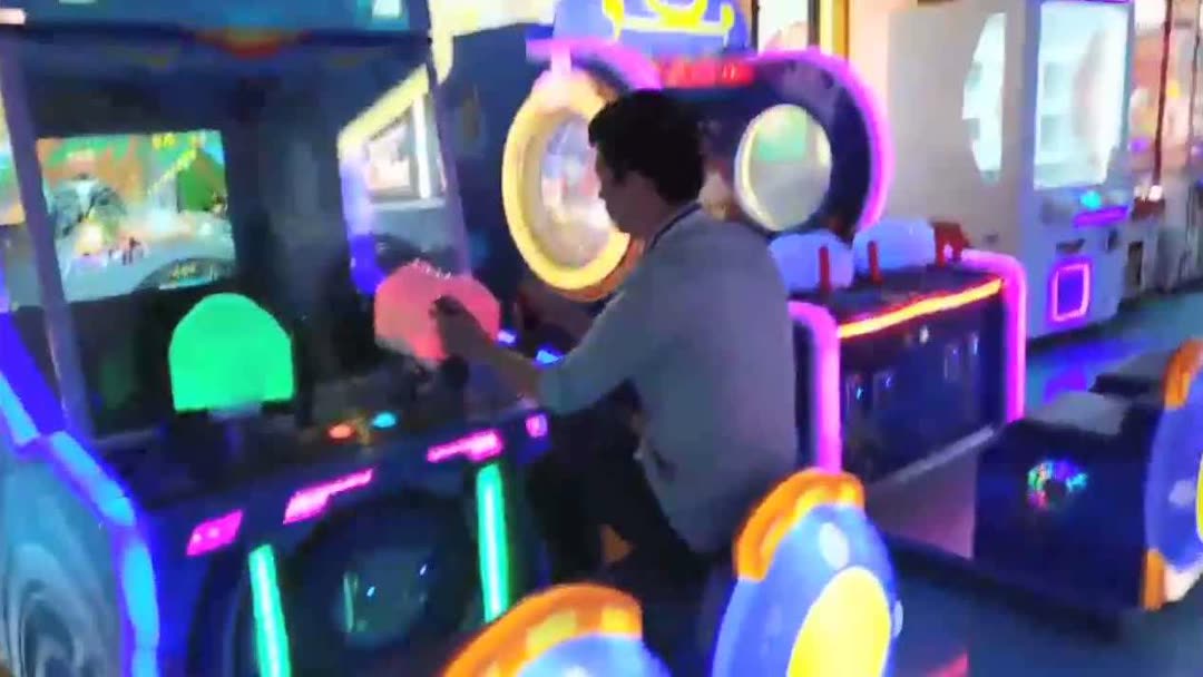 儿童射球投币射击游戏机决战射球大型投币电玩城模拟娱乐设备厂家