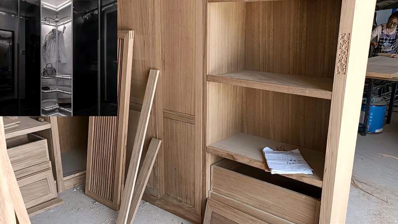 第二次装修才知道衣帽间怎么设计,以前都装错了,吃了不少亏